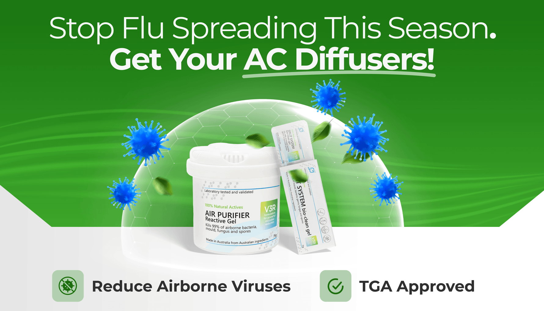 Anti Mould Aircon Diffusers – Home DIY Kits